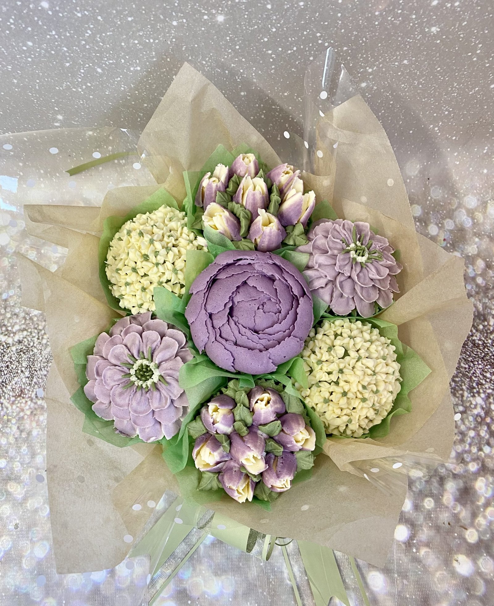 Cupcake Bouquet (7 cupcakes) - Caketu.com