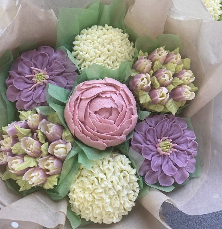 Cupcake Bouquet (7 cupcakes) - Caketu.com